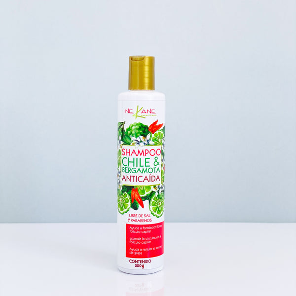 Shampoo de Chile & Bergamota Anticaída 300g – Nekane Capilar